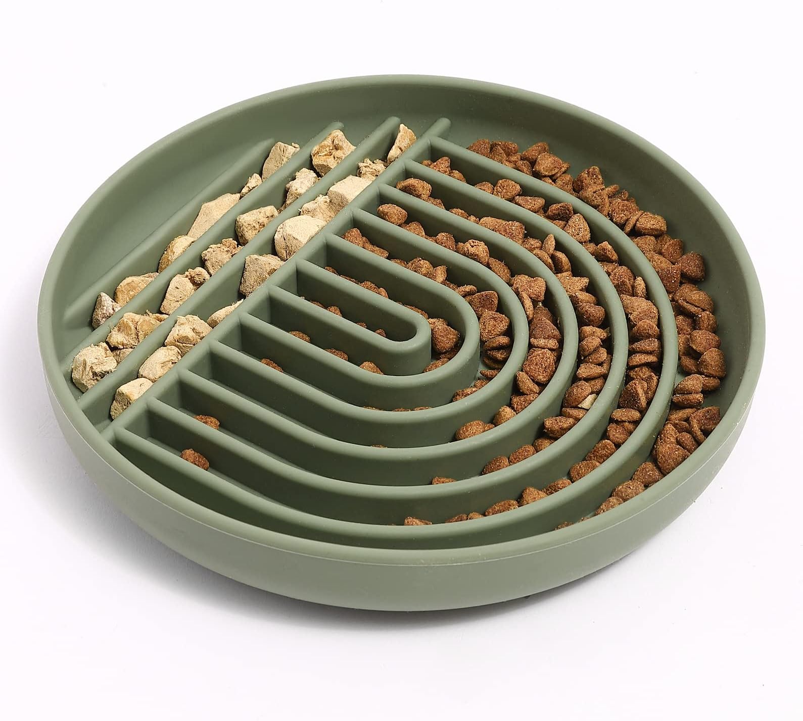 Amazon.com: NOYAL Slow Feeder Dog Bowl Silicone Puzzle Bowl Lick Mat ...