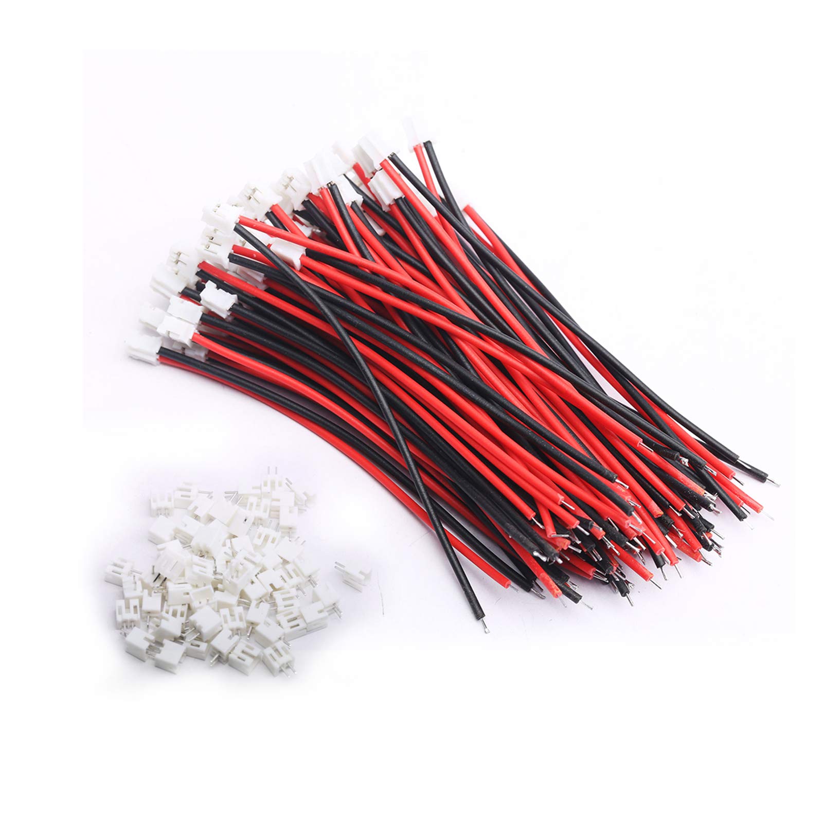 Arduino Wire Connectors DEVMO JST SM 2-Pin Connector Cables - 10 Pairs Female & Male Wires For ...