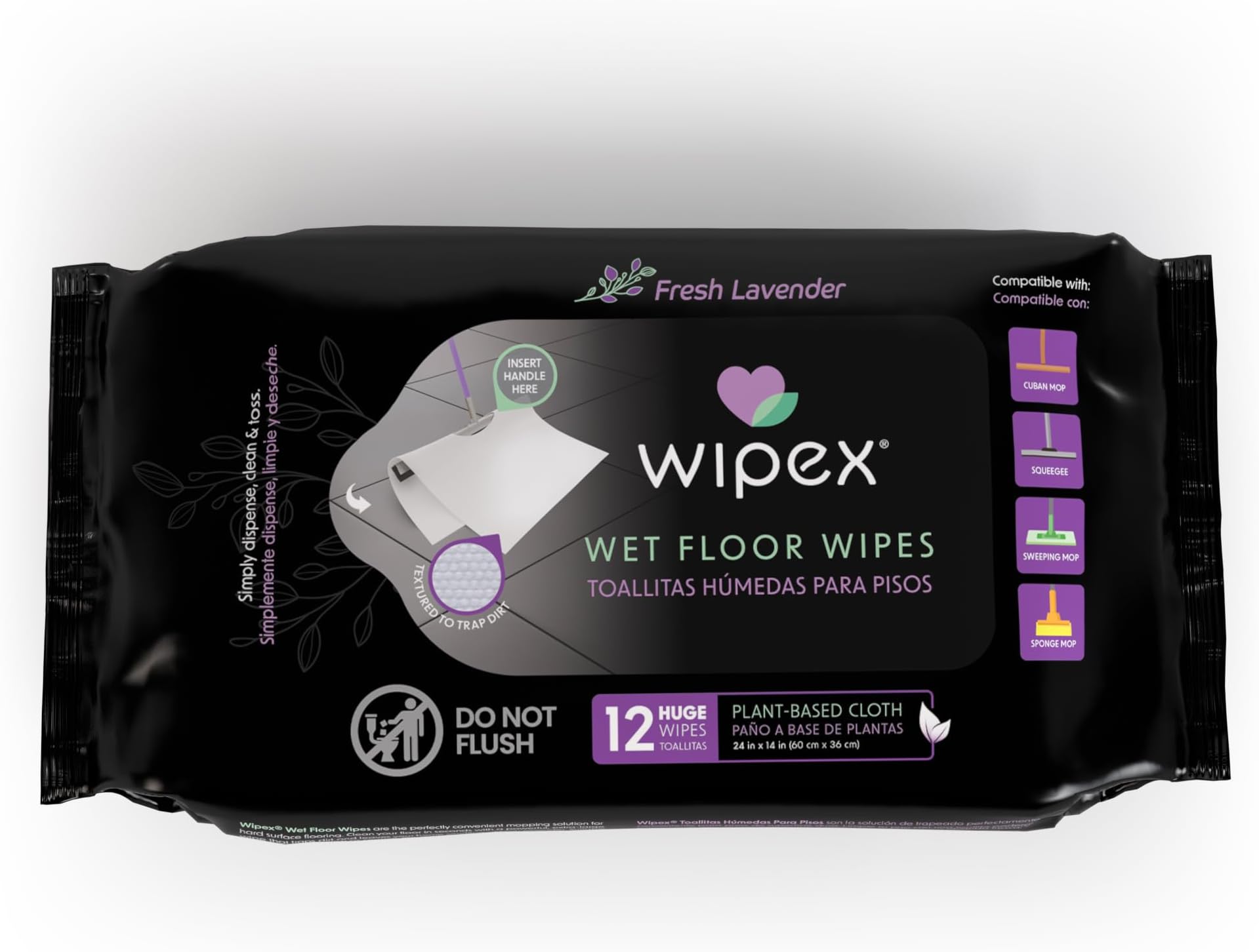 Amazon.com: Clorox Disinfecting Wet Mop Pad, Disposable Mop Heads ...