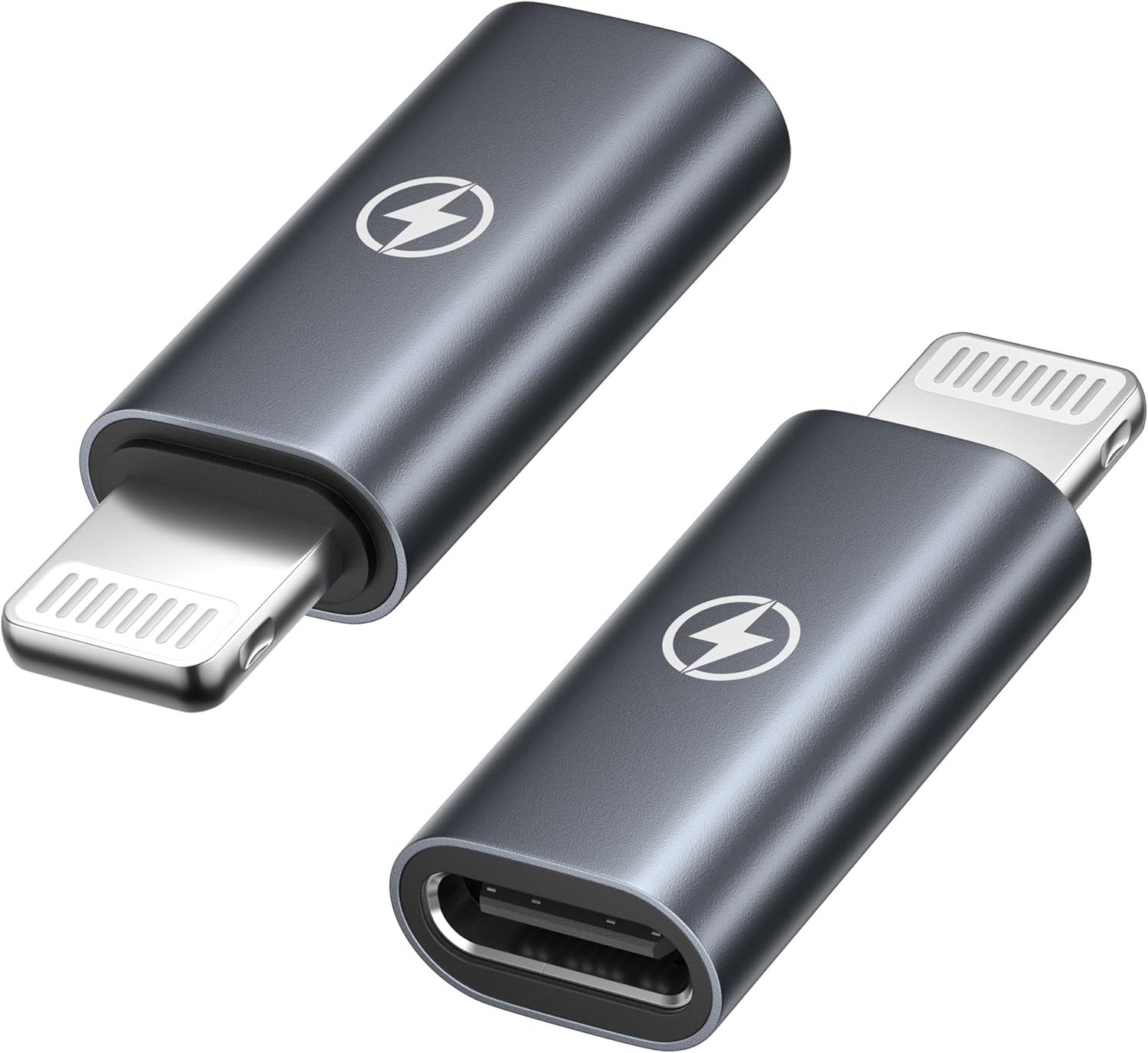 USB C to Lightning Adapter (2Pack), USB C Female to Lightning Male ...