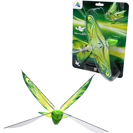 Amazon.com: eBird Blue Pigeon - Flying RC Bird Toy for Kids. Indoor ...