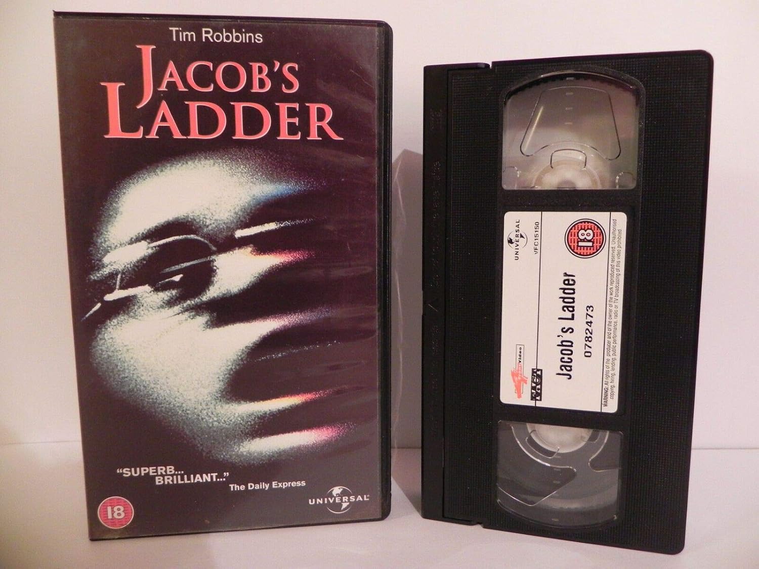 Jacob's Ladder [VHS] : Tim Robbins, Elizabeth Peña, Danny Aiello, Matt ...