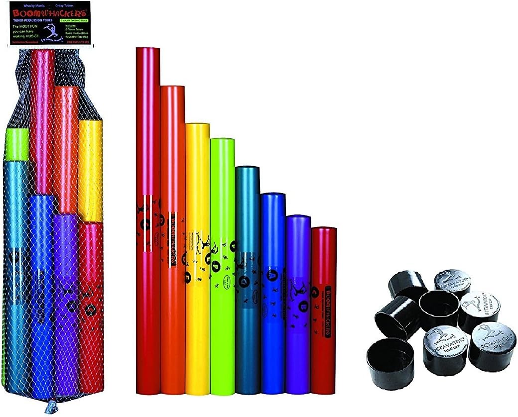 Amazon.com: Boomwhackers® C Major Diatonic Scale Set with Octavator ...