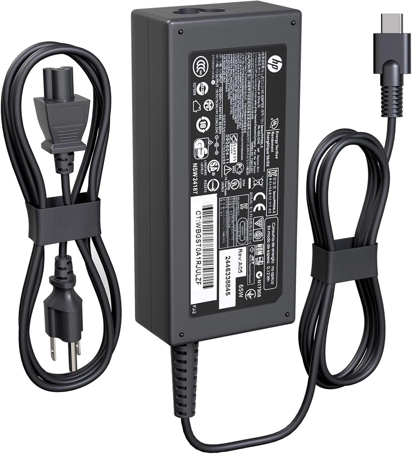 Amazon.com: 65W USB C Charger Fit for HP EliteBook 830 835 840 845 860 ...
