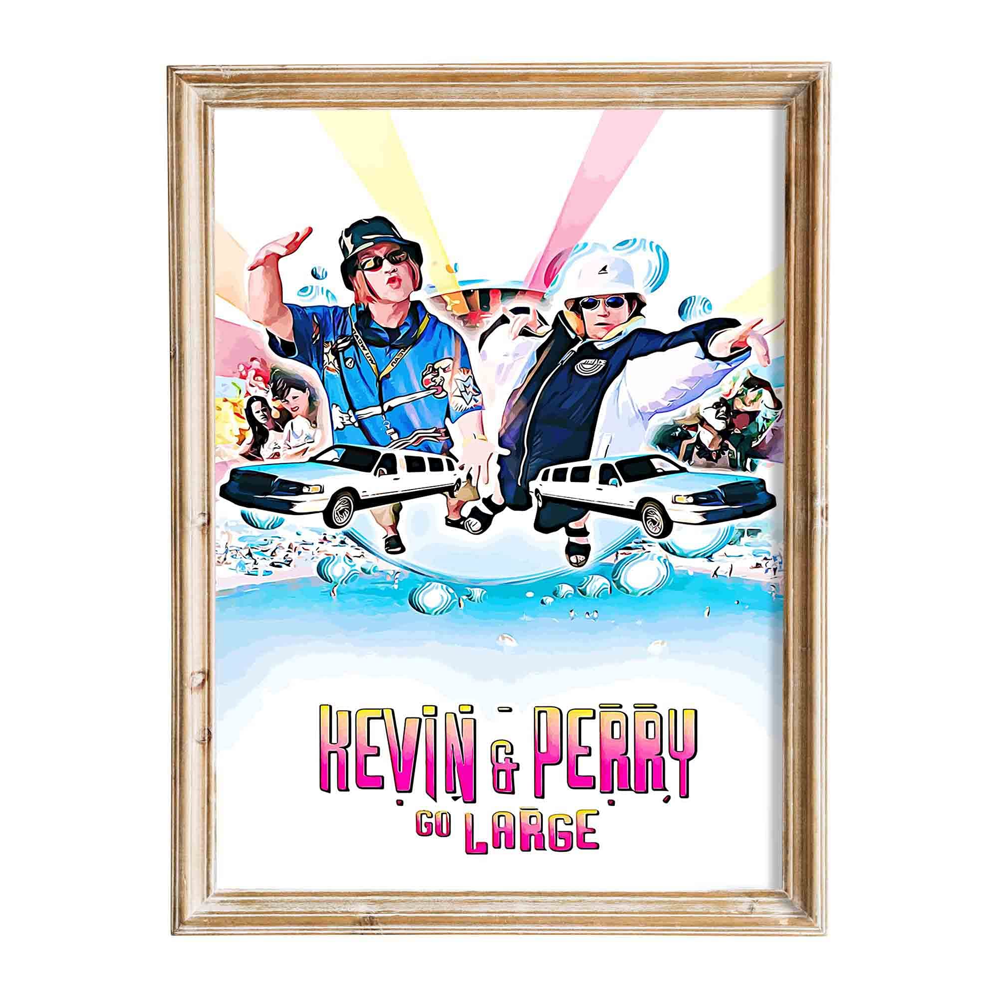 Buy FANART369 Kevin and Perry Go Large A3 size Movie Original fanart ...