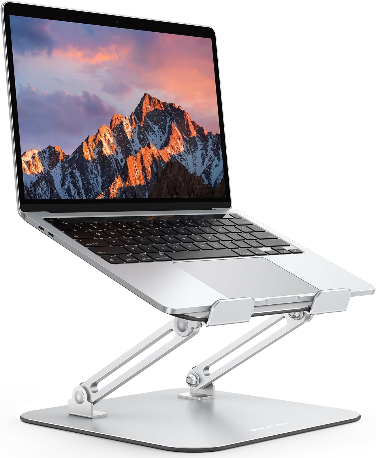 Amazon.com: Gogoonike Adjustable Laptop Stand for Desk, Metal Foldable ...
