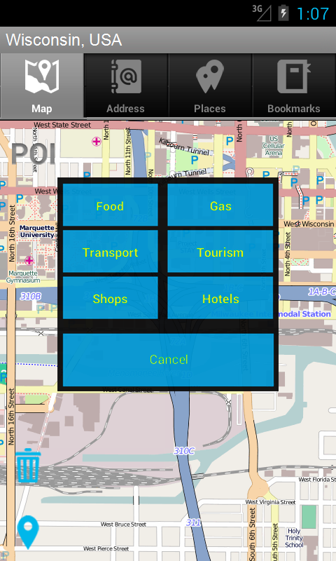 Wisconsin, USA Pocket Map: Pocket Globe - App on Amazon Appstore