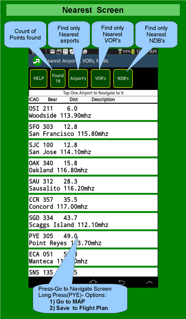 GPS VFR Airplane Worldwide Navigation - App on Amazon Appstore