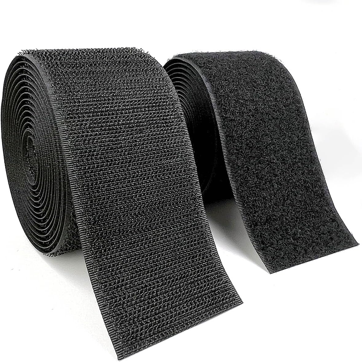 Amazon.com: 2'' Sew On Hook and Loop Strips, Non-Adhesive, Interlocking ...