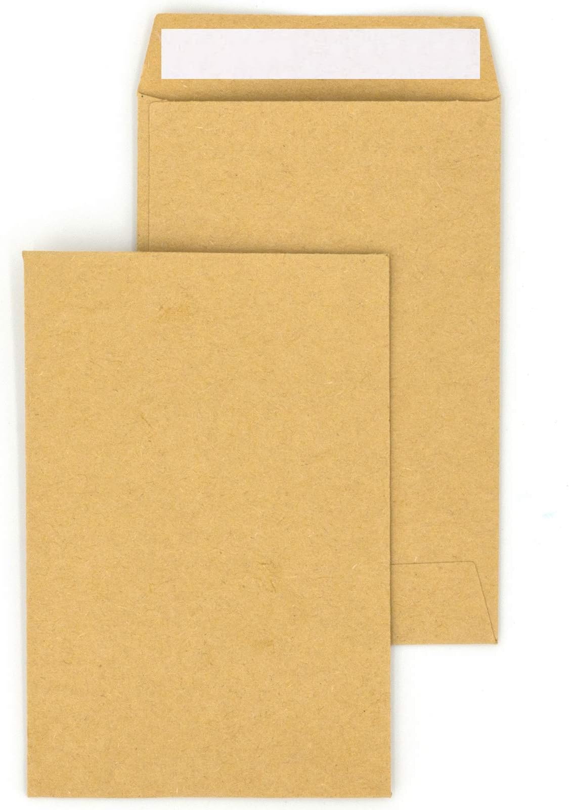 DL Manila Peel & Seal ENVELOPES - 50 Pack Brown Letter Self Seal Strong ...