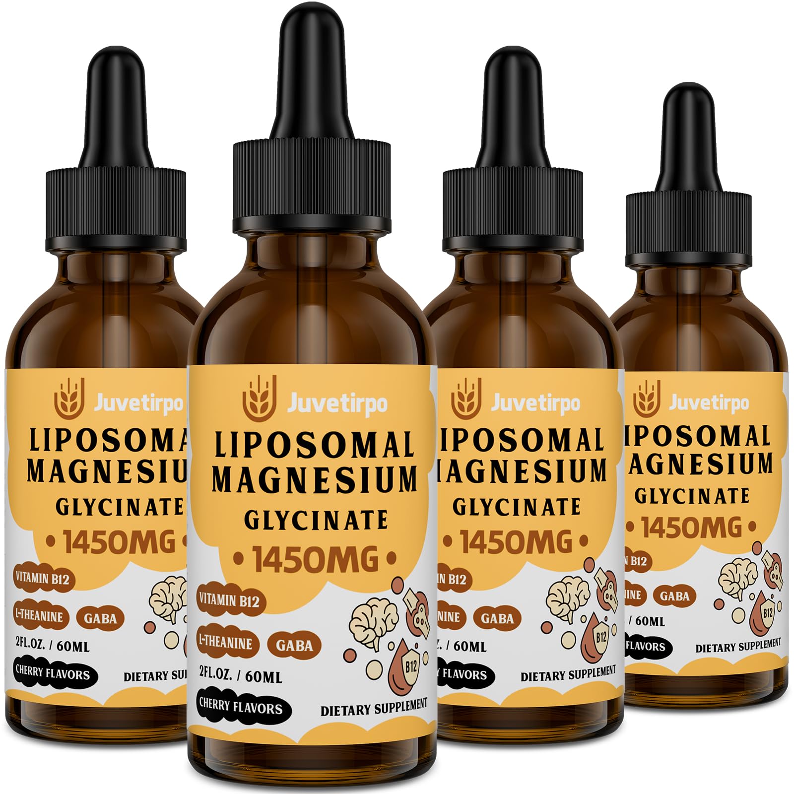 Snapklik.com : Magnesium Glycinate Liquid Drops - Liposomal Chelate