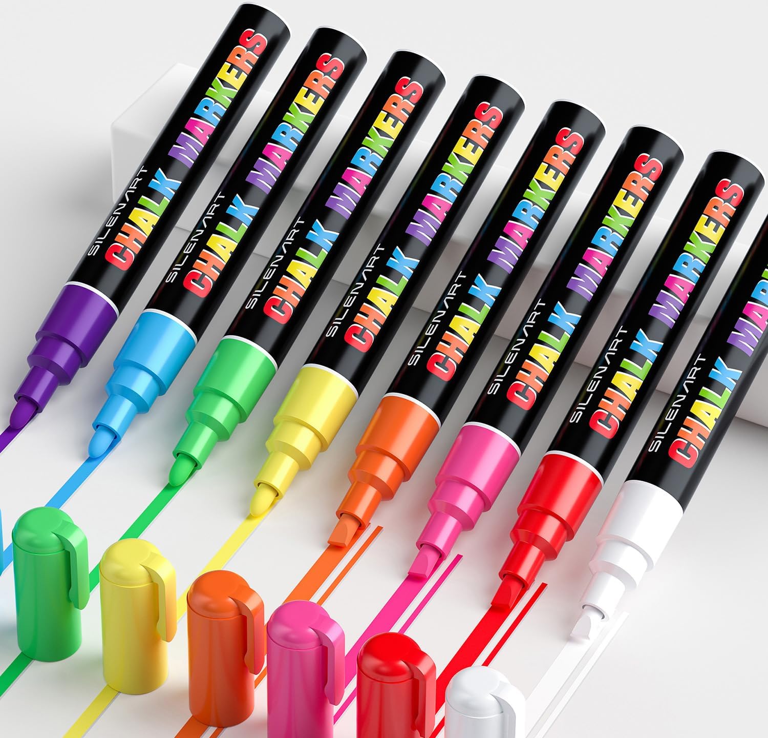 Amazon.com : Jumbo Chalk Markers - 15mm Glass Markers Erasable | Pack ...