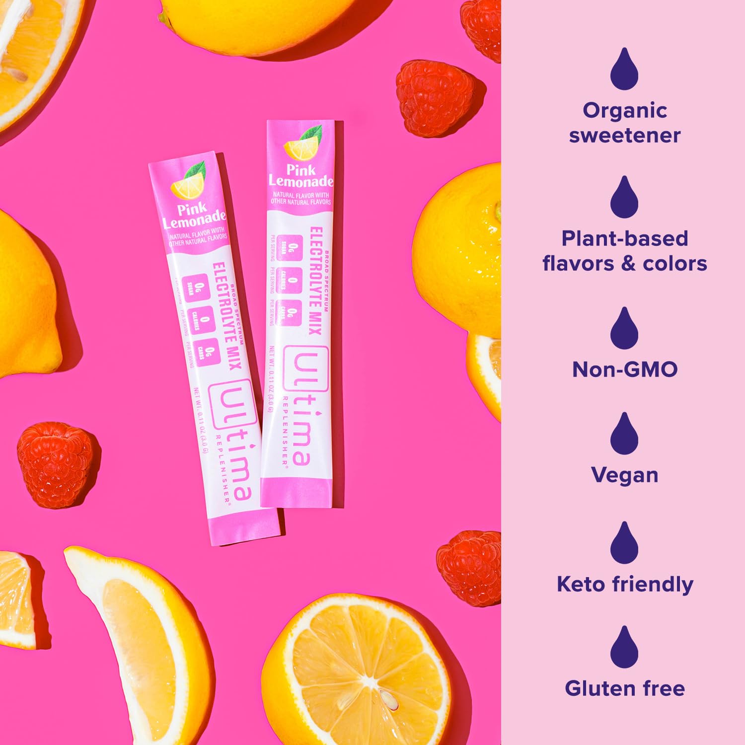 Snapklik.com : Ultima Replenisher Daily Electrolyte Drink Mix Pink ...