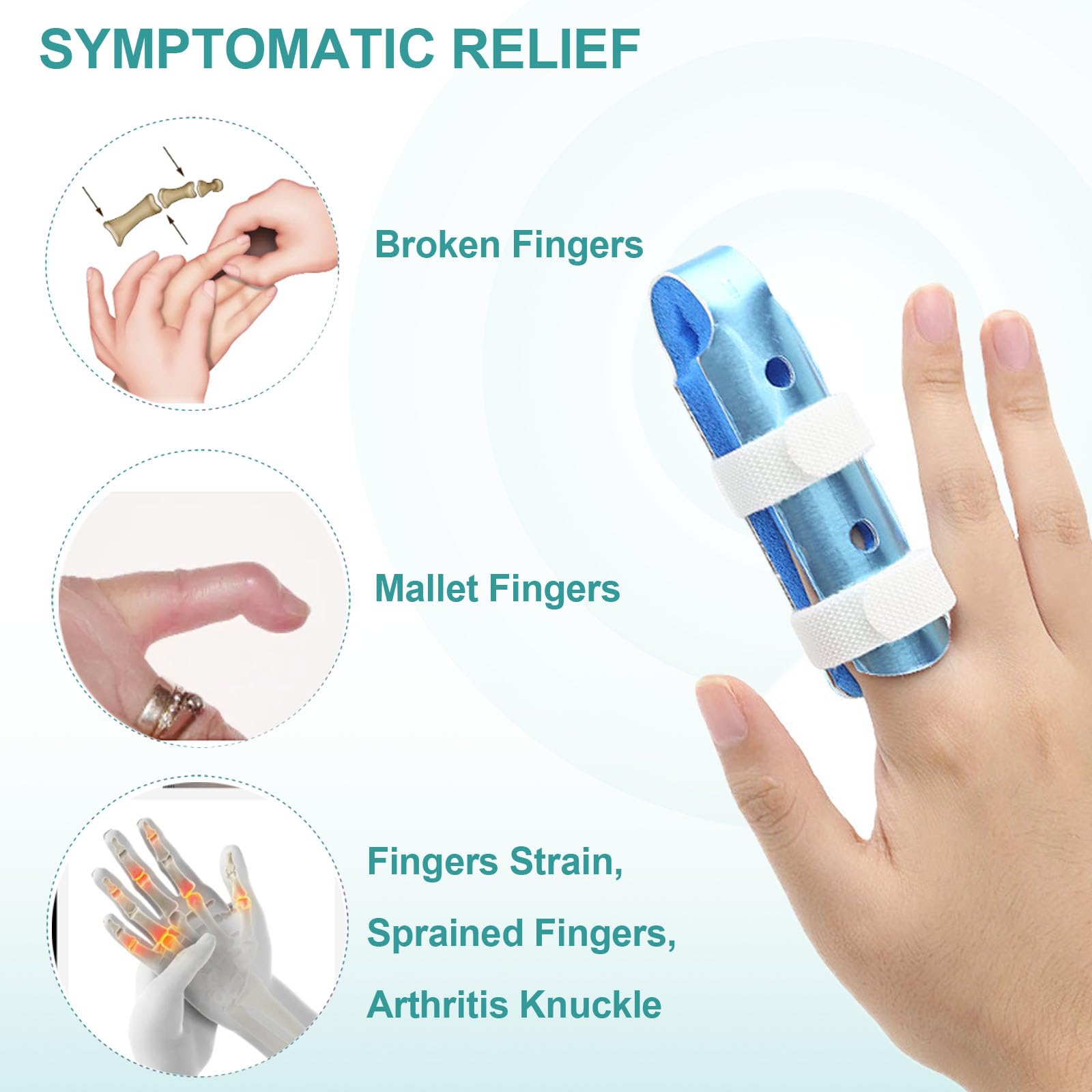 Broken Middle Finger Splint
