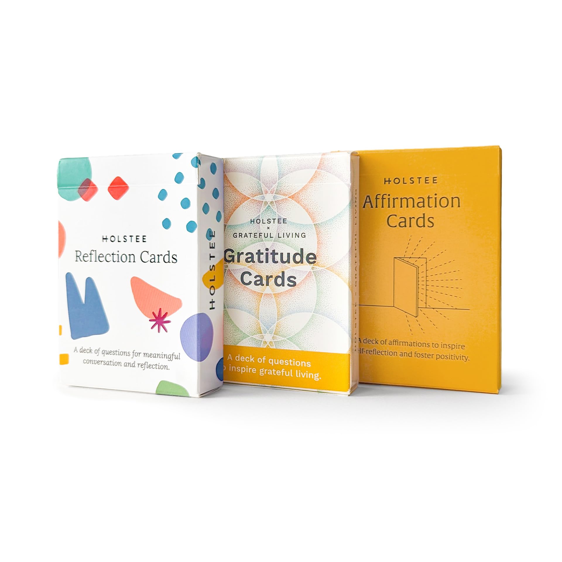 Amazon.com: Holstee Card Bundle Reflection Cards, Gratitude Cards ...