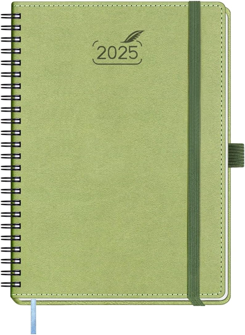 BEZEND 2025 Diary A5 Week to View Spiral Bound - Vertical Weekly ...