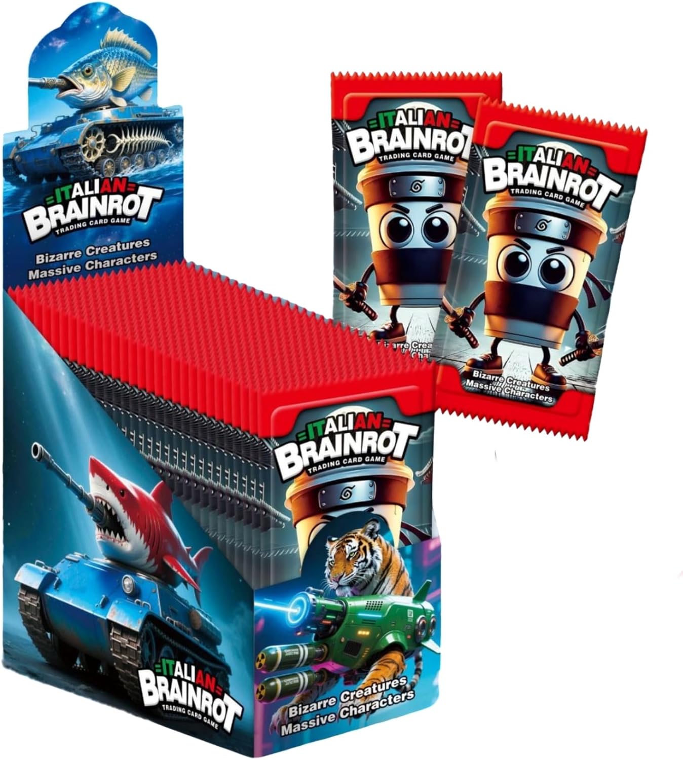 Amazon.com: 150PCS Italian Brainrot Cards, 2025 Official Boxed (30 ...