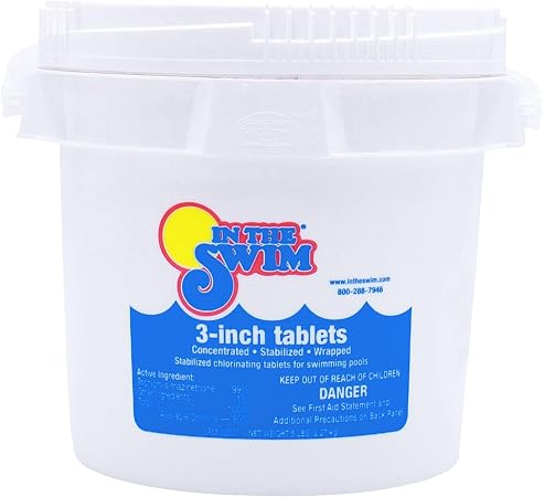 Amazon.com : In The Swim 3 Inch Stabilized Chlorine Tablets for ...