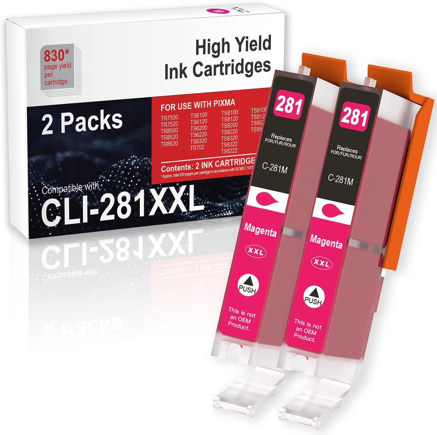 Amazon.com: Inkool Compatible Ink Cartridge Replacement for Canon CLI ...
