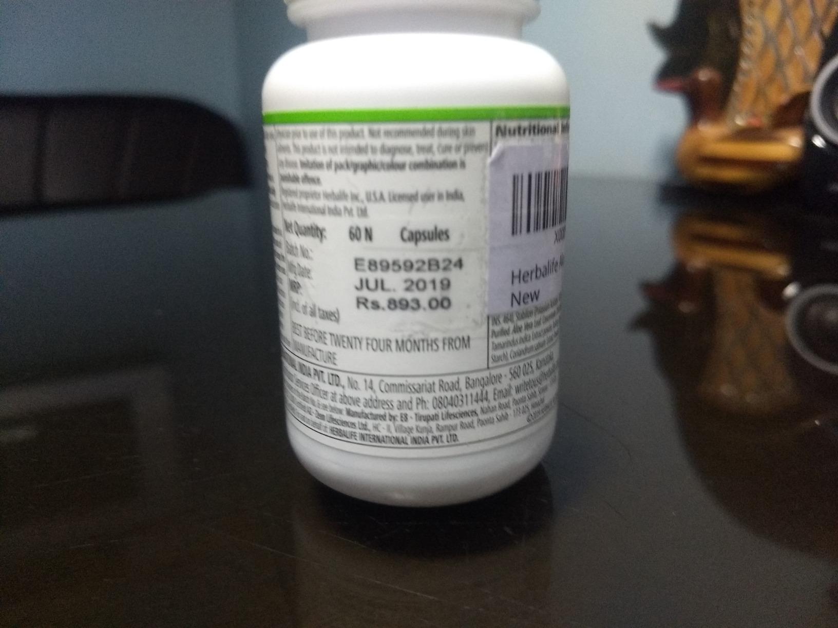 Herbalife Aloe Plus, 60 TabletsSS : Amazon.in: Health & Personal Care