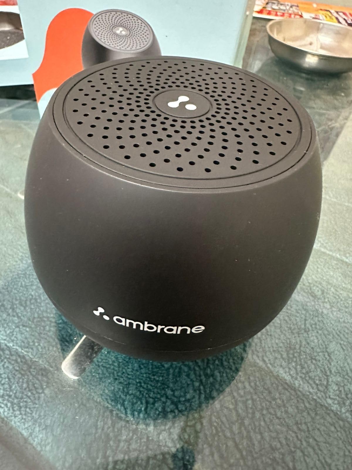 Ambrane 5W Wireless Bluetooth Mini Speaker with 44Hrs Playtime ...