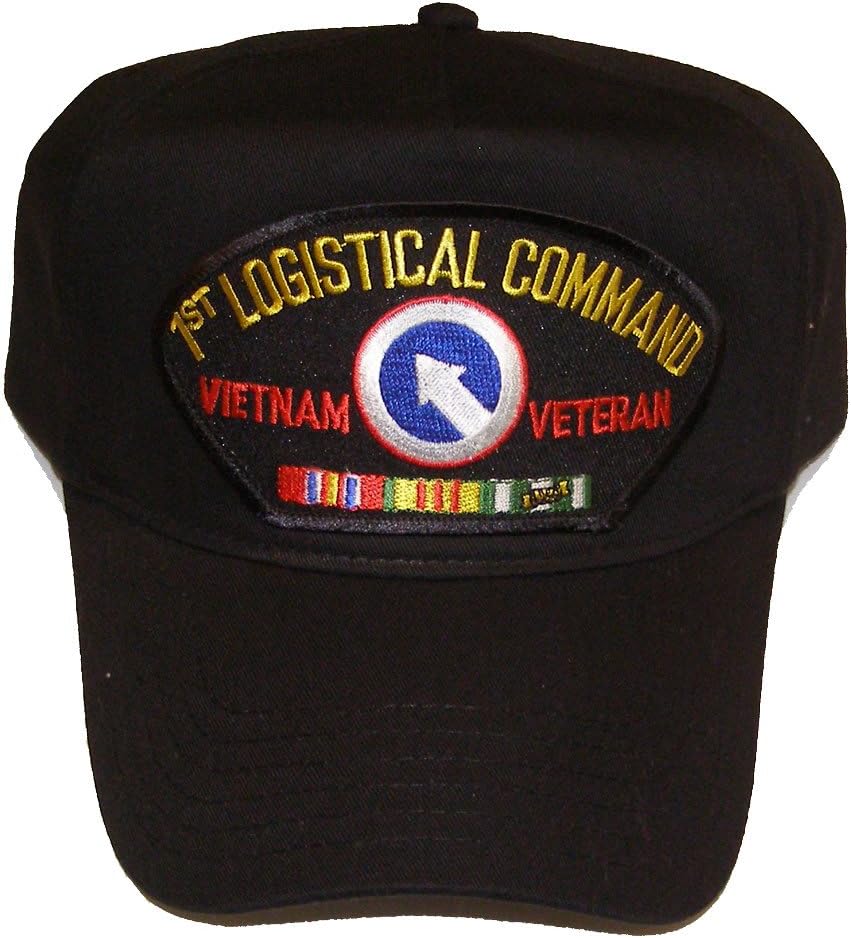 Amazon.com: 1ST LOGISTICAL Command Vietnam Veteran HAT with Ribbons and ...