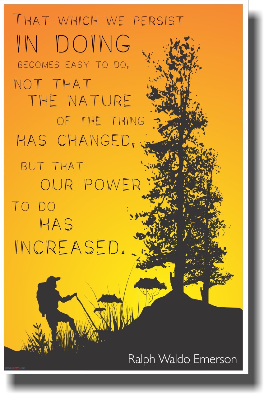 Ralph Waldo Emerson Poster