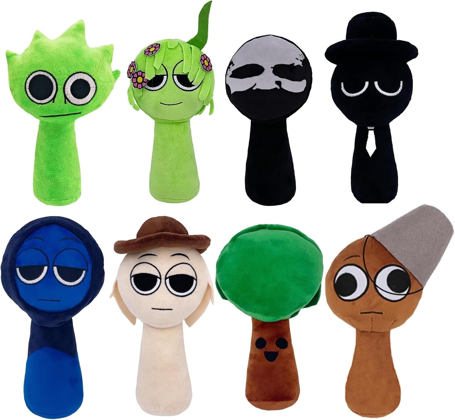 Amazon.com: Sprunky Plush Toys Sprunky Wenda and Gray Plushies Sprunky ...