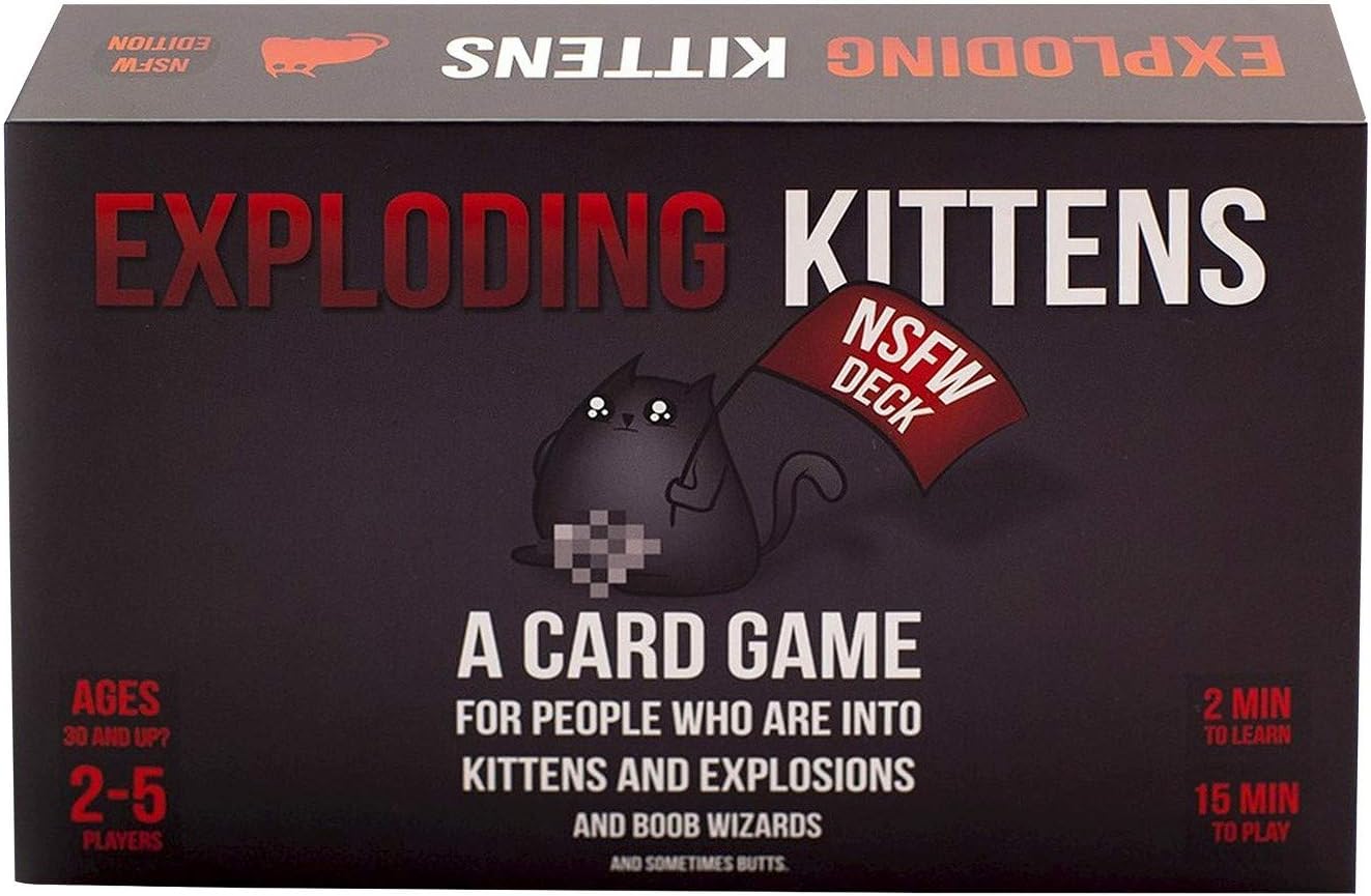 Amazon.com: Exploding Kittens NSFW Deck