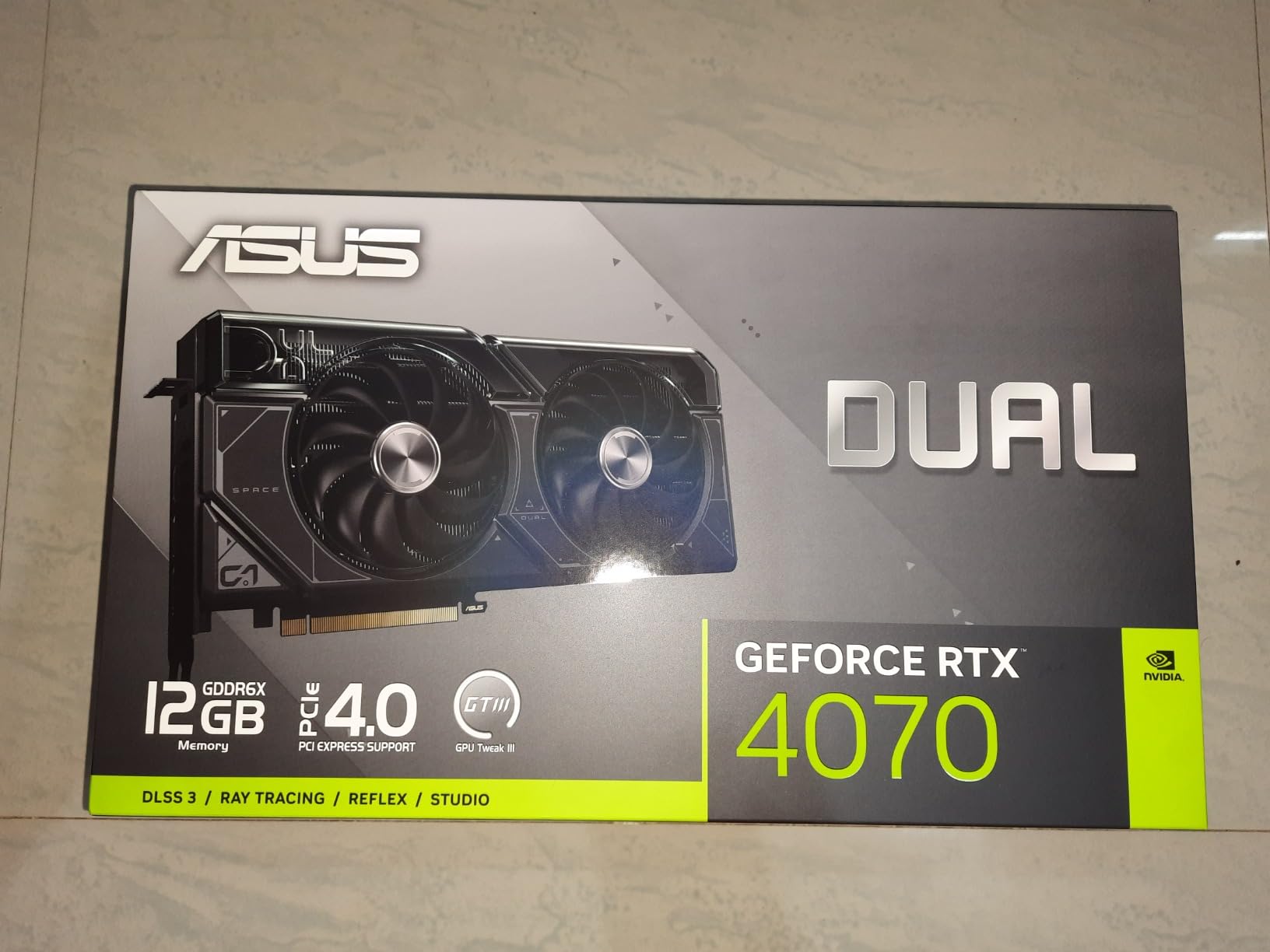 Amazon.in: Buy ASUS Dual Geforce RTX 4070 12Gb Gddr6X (Pcie 4.0, 12Gb ...