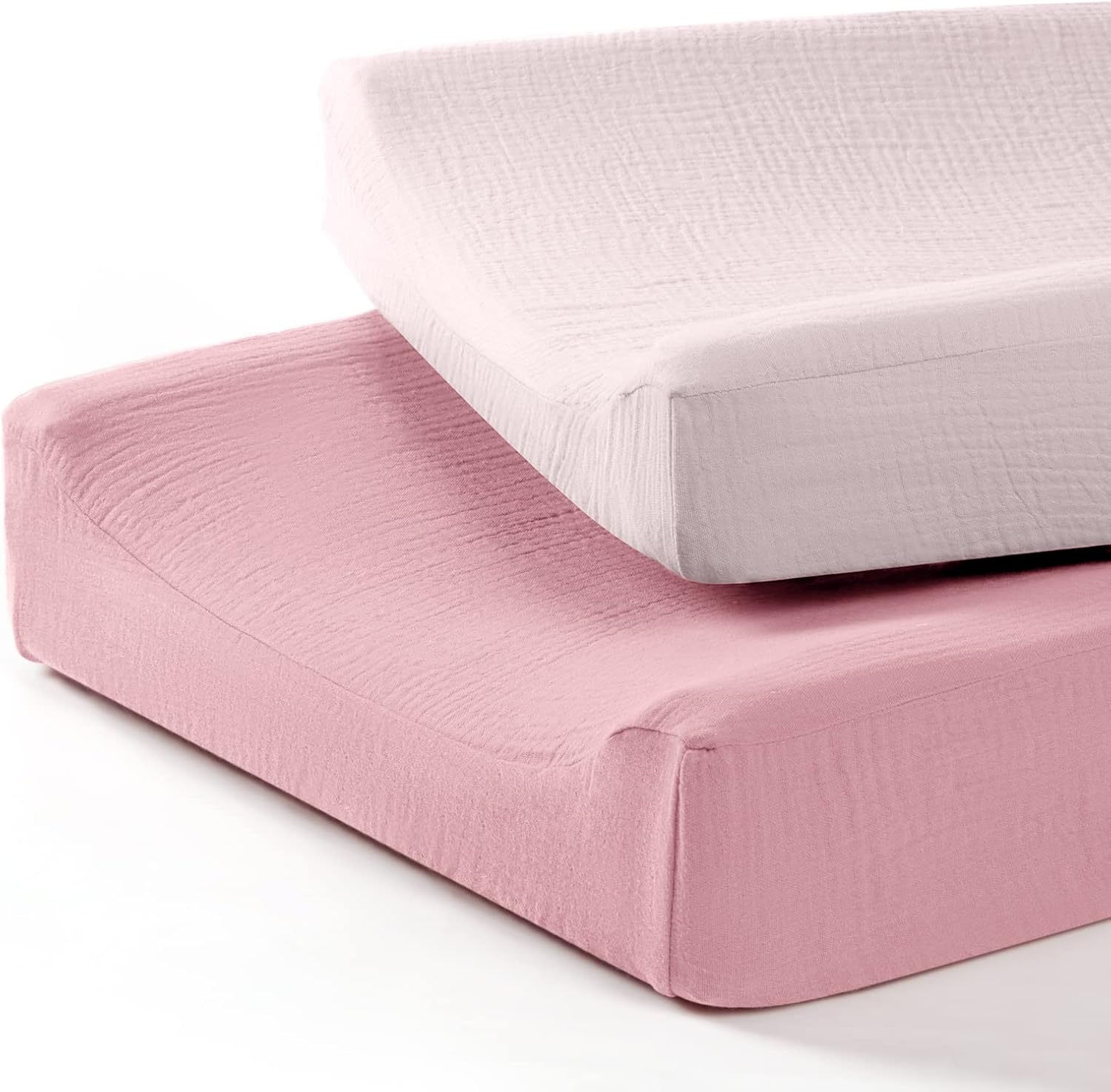 lulumoon Baby Changing Pad Cover: Muslin Diaper Changing Table Pad ...