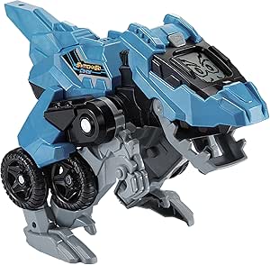 Amazon.com: VTech Rover Velociraptor Junior Transformer 8.2-inch Blue ...