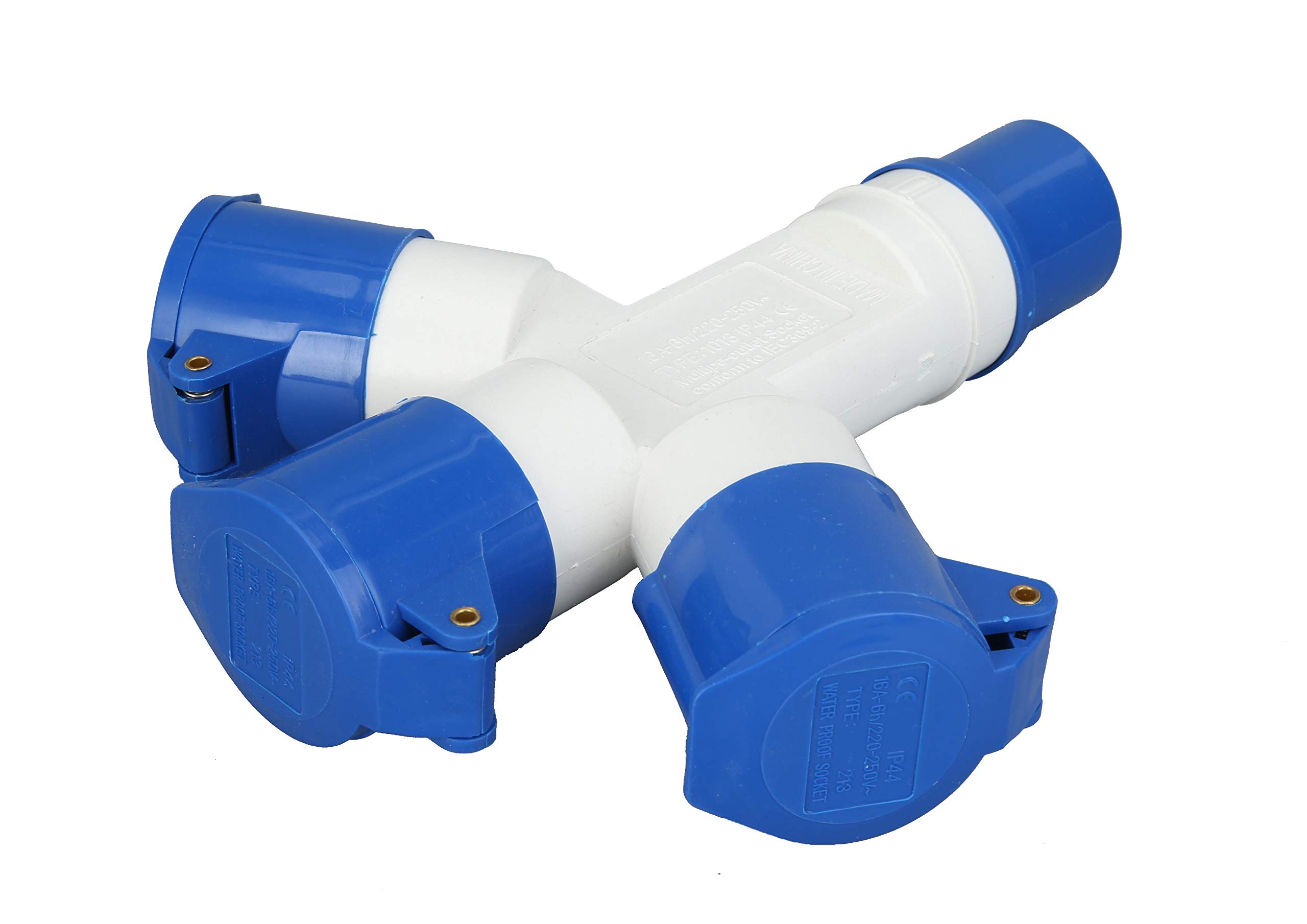 Industrial Socket 3WAY 3PIN/16A 220V To 250V : Buy Online at Best Price ...
