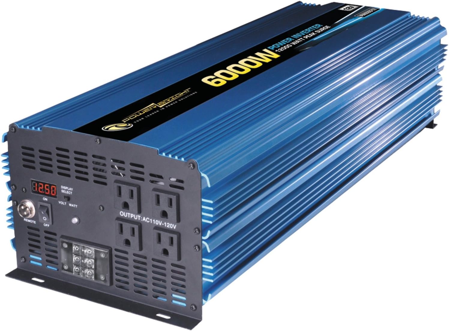 Amazon.com: PowerBright PW6000-12 12V DC to AC 6000W Modified Sine Wave ...