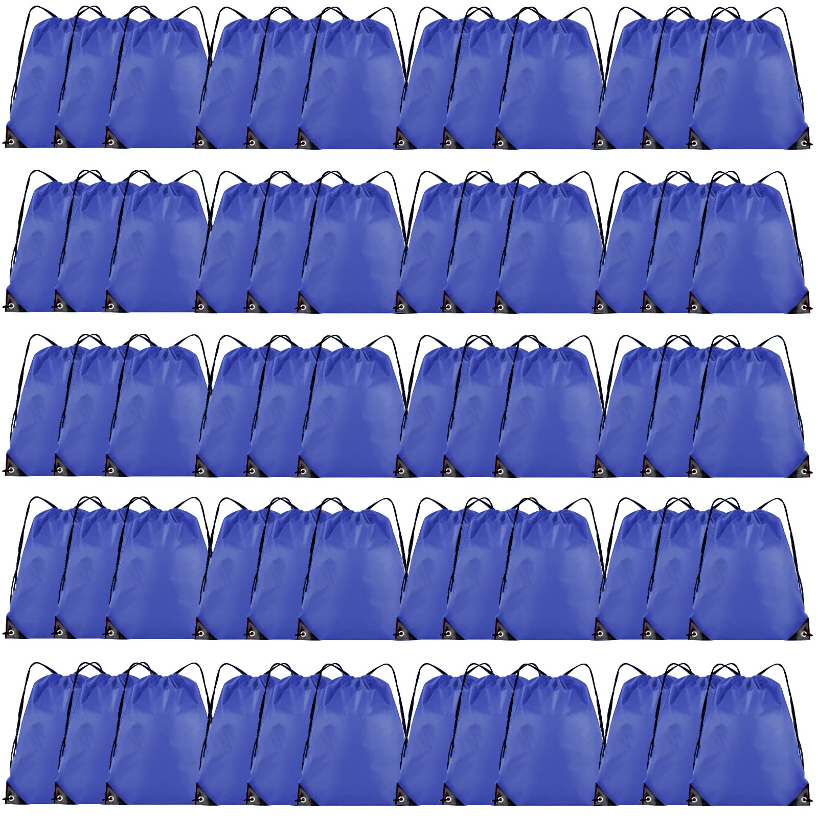 Amazon.com | Grneric 60 Pieces Drawstring Backpack Bulk Cinch Sackpack ...
