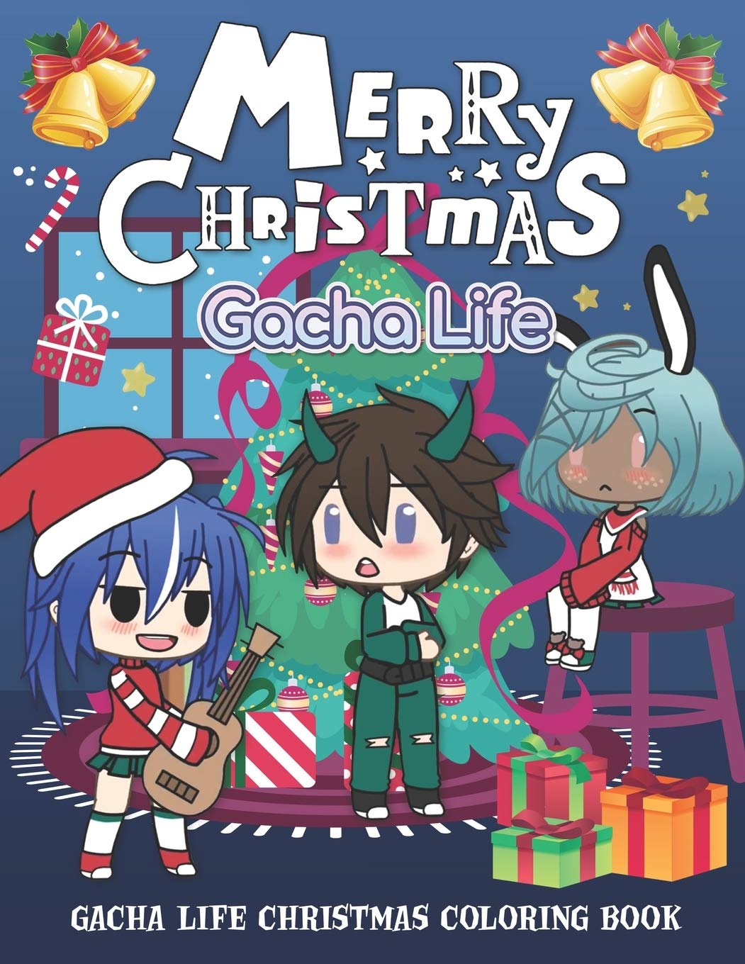 Buy Gacha Life Christmas Coloring Book: Fantastic Coloring Book For ...