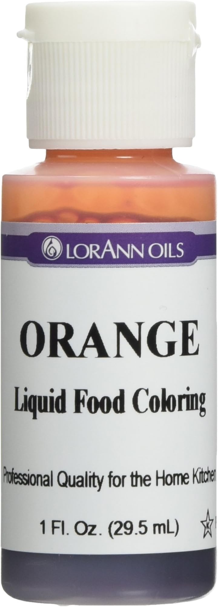Amazon.com: LorAnn Orange Liquid Food Color, 1 ounce squeeze bottle ...