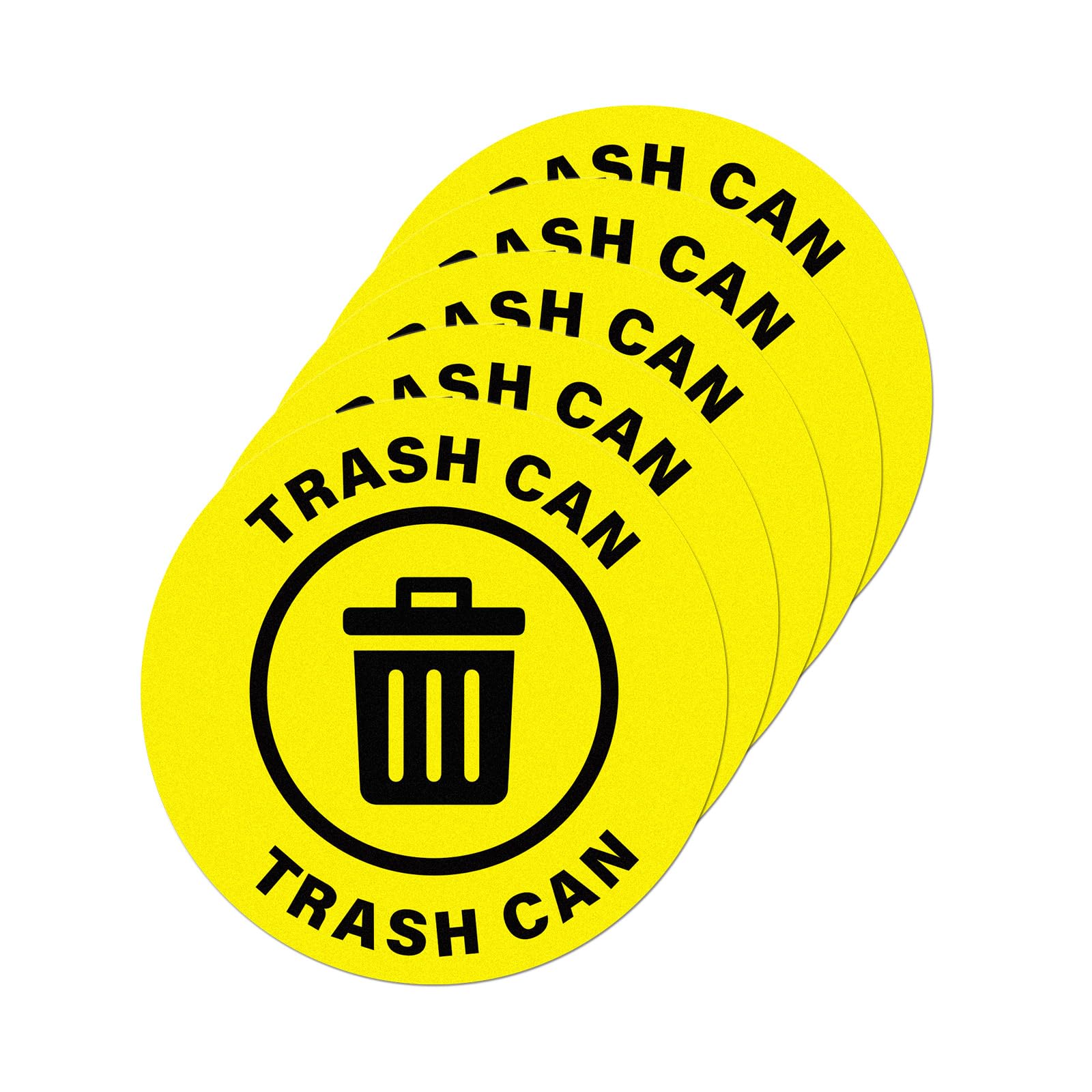 Amazon.com: YIKIADA 5 Pack Trash Can Sign 17×17 Inches Large Self ...