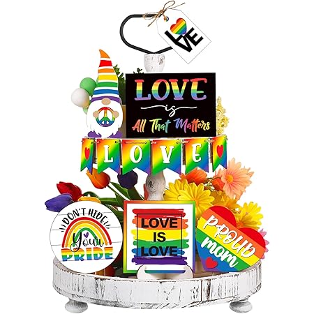 Amazon.com: Every One is Welcome Here Wood Box Sign Decor Rustic Pride ...