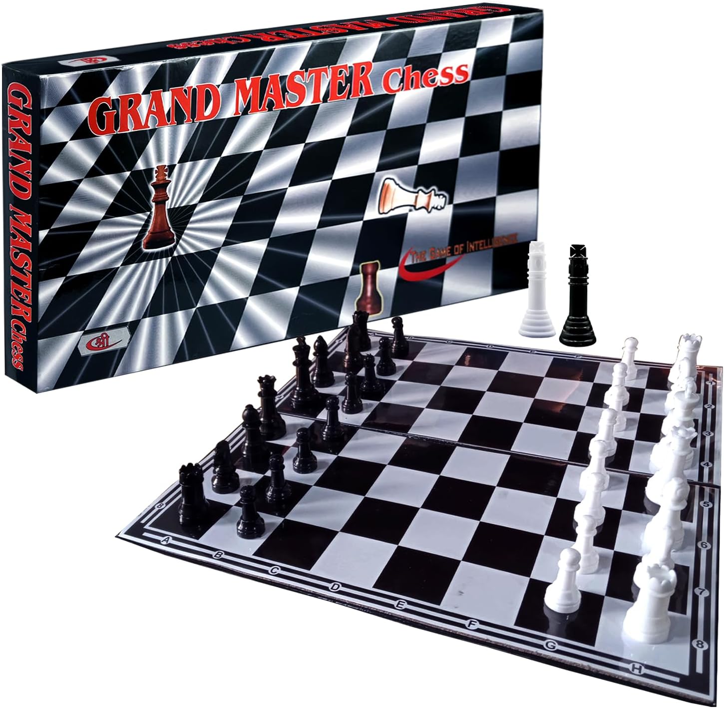 Buy Kids Mandi™ Grand Master Chess Board Game Set - Premium Chessset ...