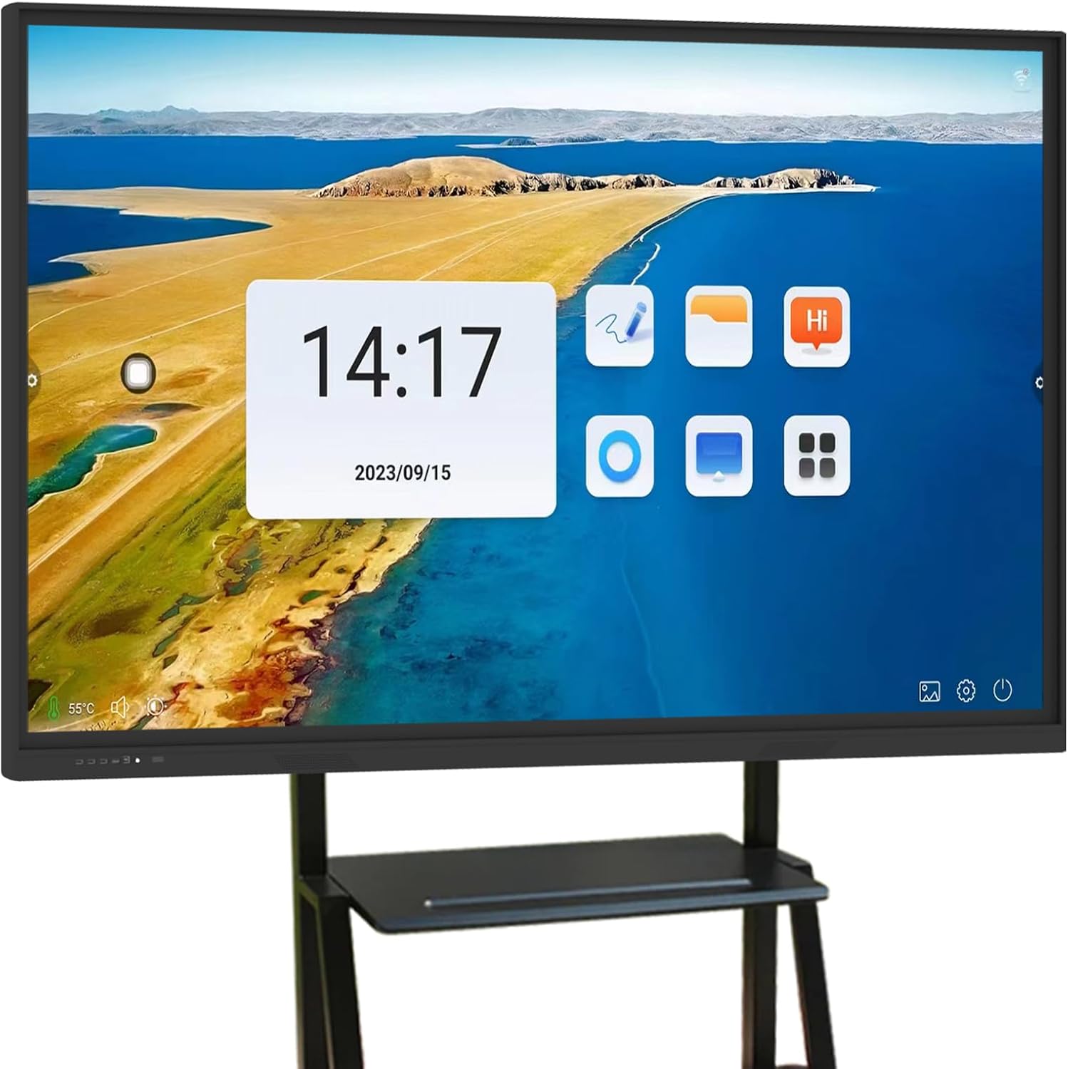 Amazon.com: AOOWHAO 65″ Smart Board for Classroom and Office ...