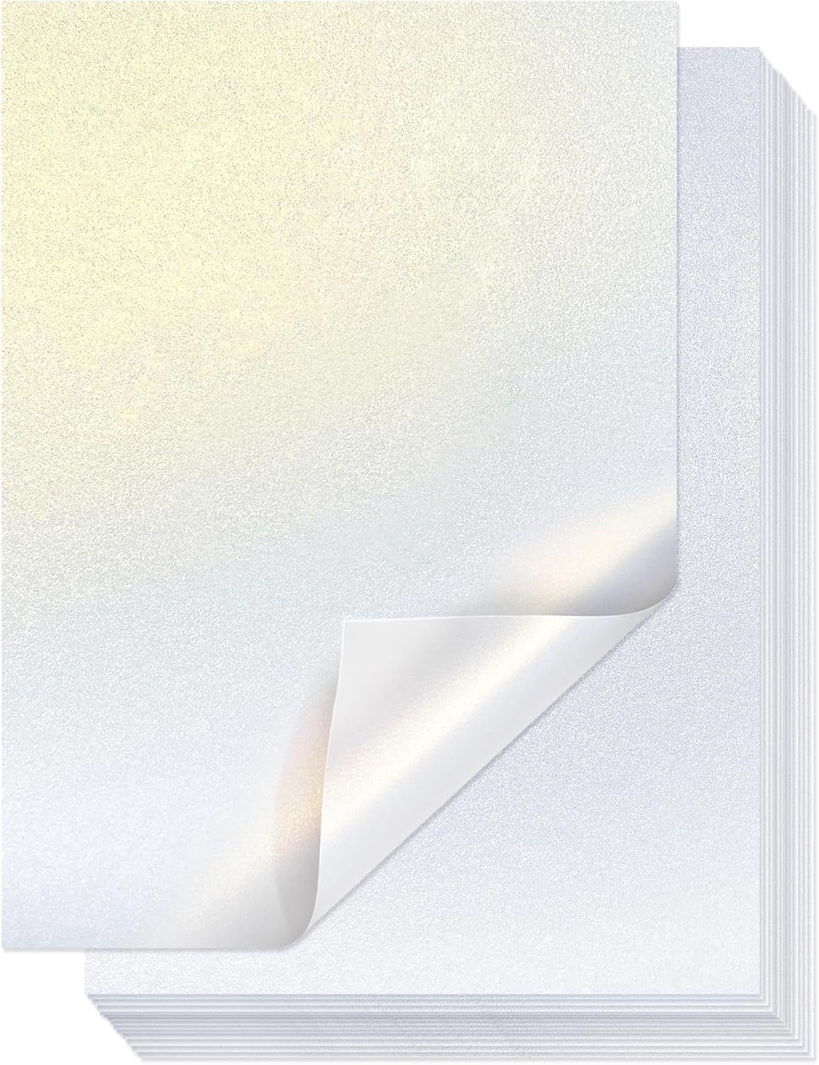 CoroRio 50 Sheets White Cardstock Paper for DIY Projects and Crafts ...