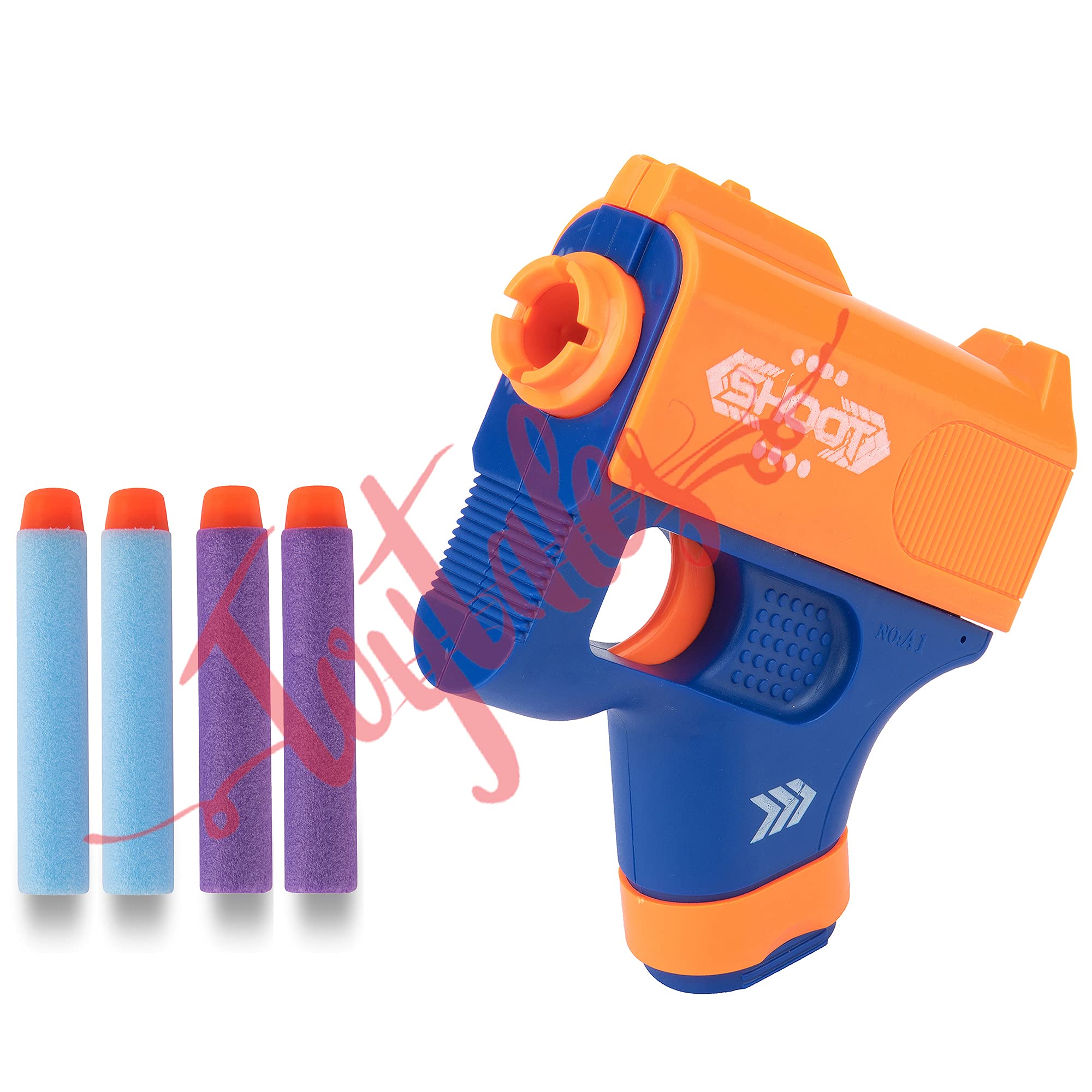 Buy TOYTALES Mini Soft Blaster Bullet for Light Toy s Easy to Operate ...