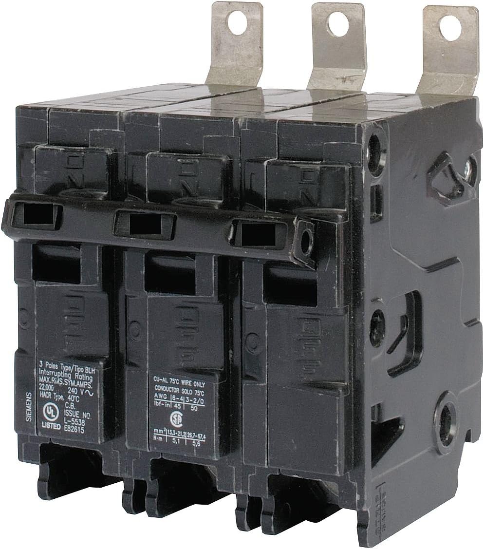 SIEMENS B320 20-Amp Three Pole 240-Volt 10KAIC Bolt in Breaker ...