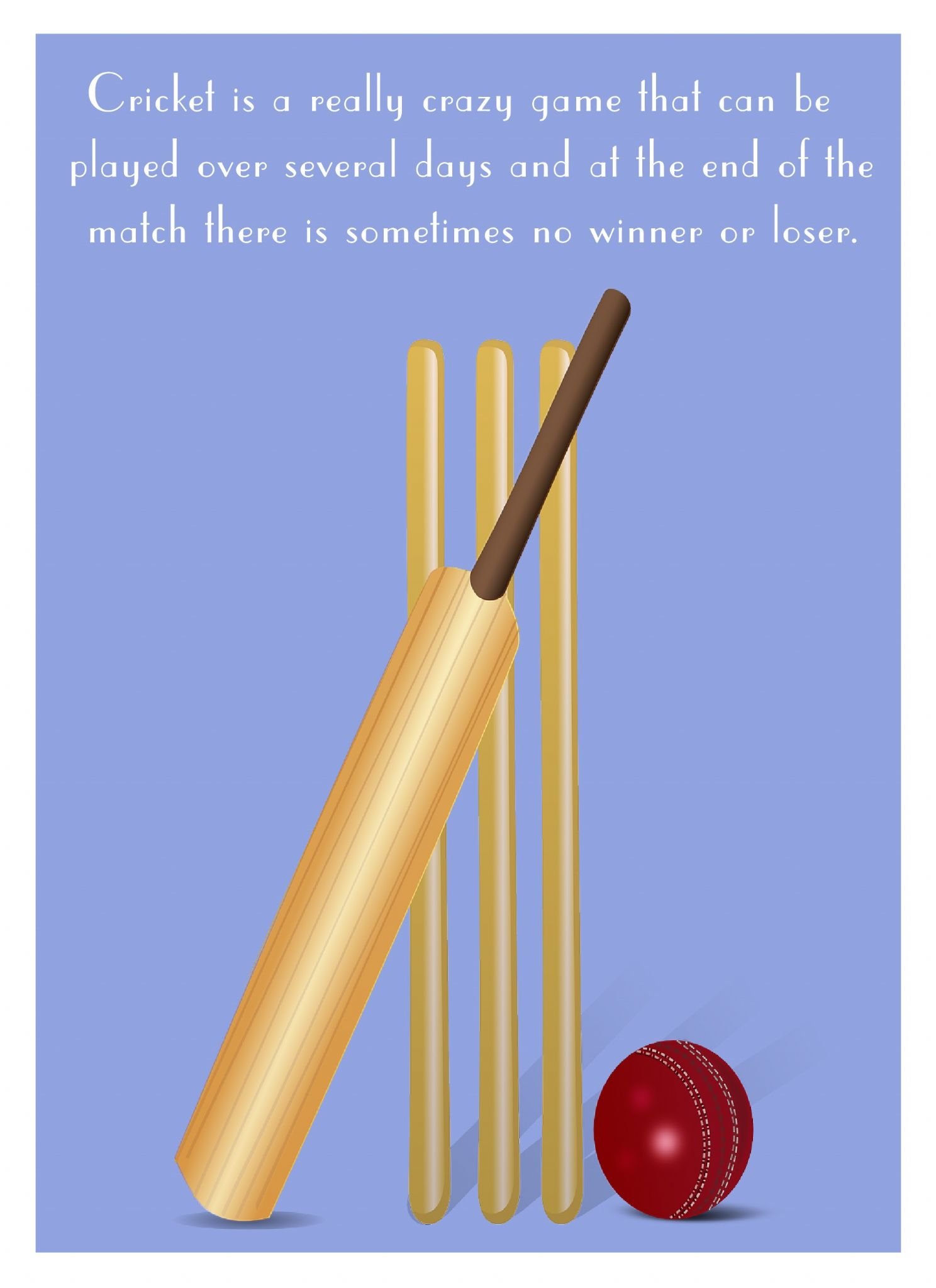 Cricket Greeting Card : Amazon.co.uk: Stationery & Office Supplies