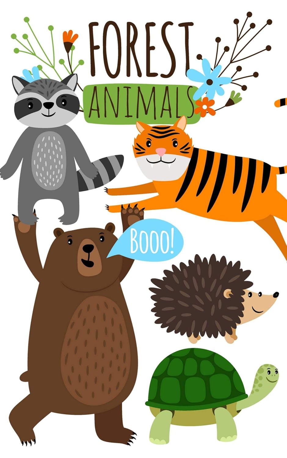 Amazon.com: Forest Animals: Book for Ages 2-7 for Kids, Toddlers, Boys ...