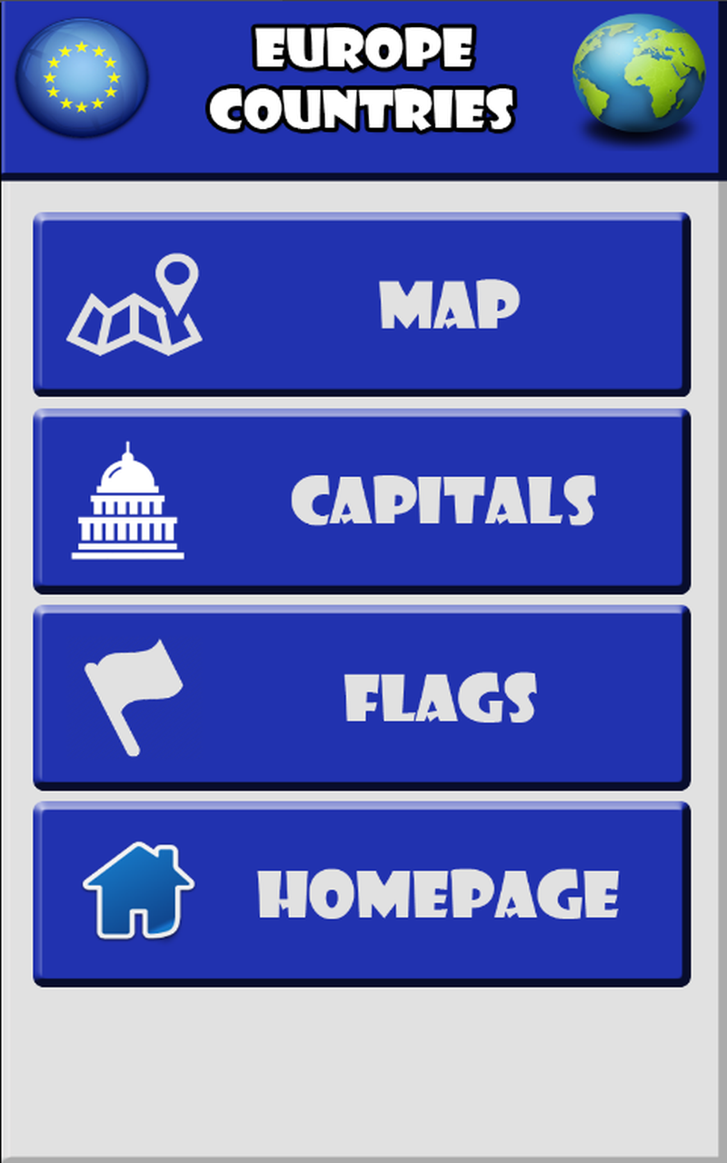 Europe Countries Quiz - App on Amazon Appstore