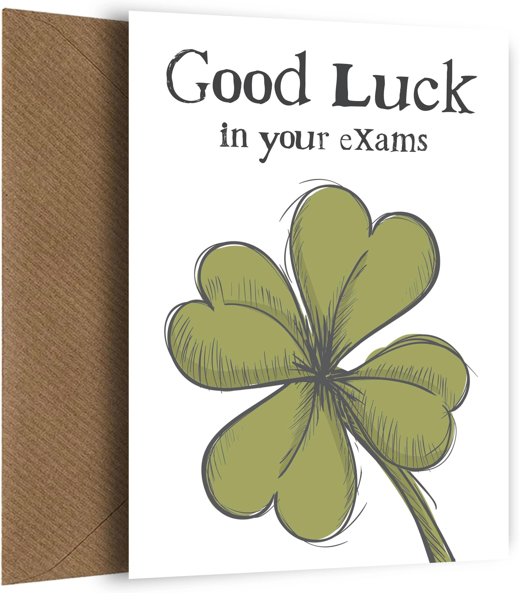 Good Luck in Your Exams Card for Student - Any Test or Exam including ...