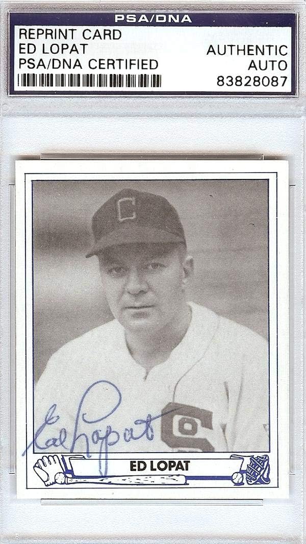 Amazon.com: Topps Ed Lopat 1945 Play Ball Reprint Card #17 Chicago Sox ...