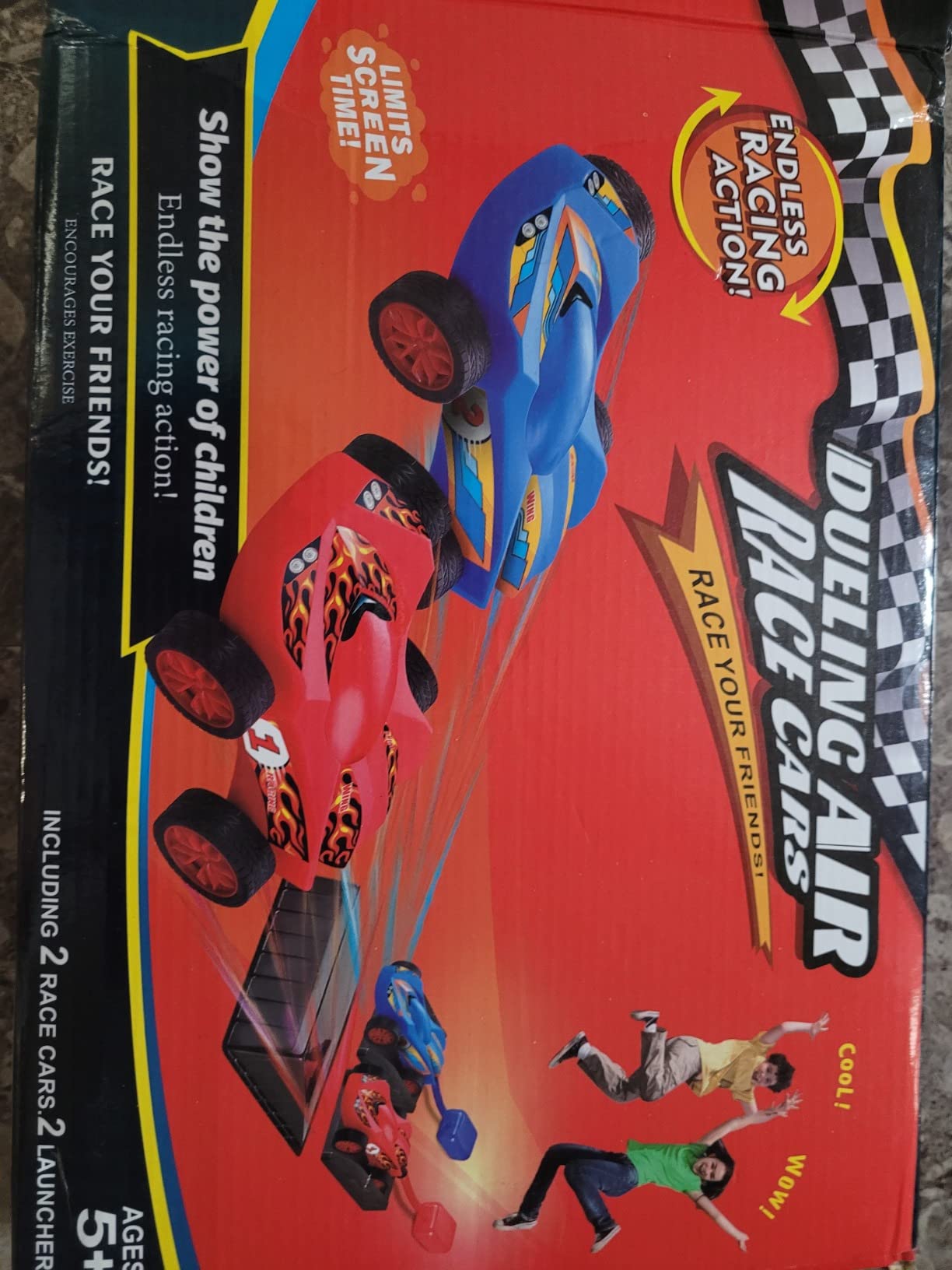 Amazon.com: Rocket Launcher (Light-Up) for Kids 2 in 1 Racing Car with ...